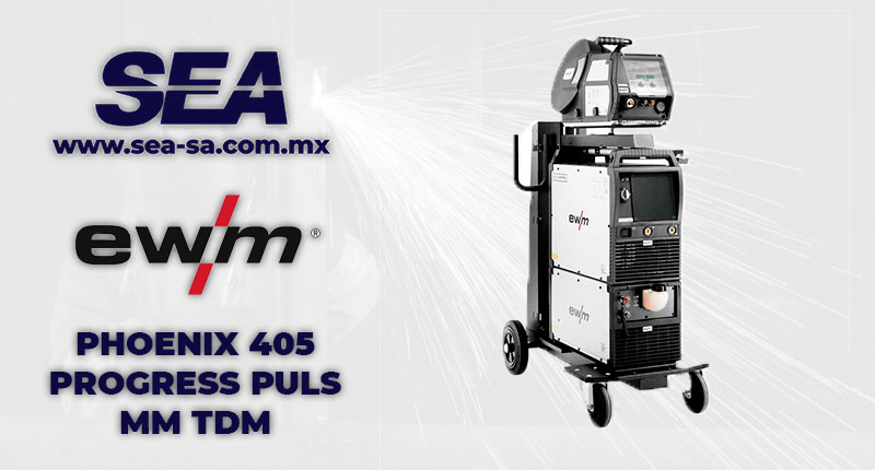 Máquina de Soldadura EWM Phoenix 405 Progress puls | sea-sa.com.mx