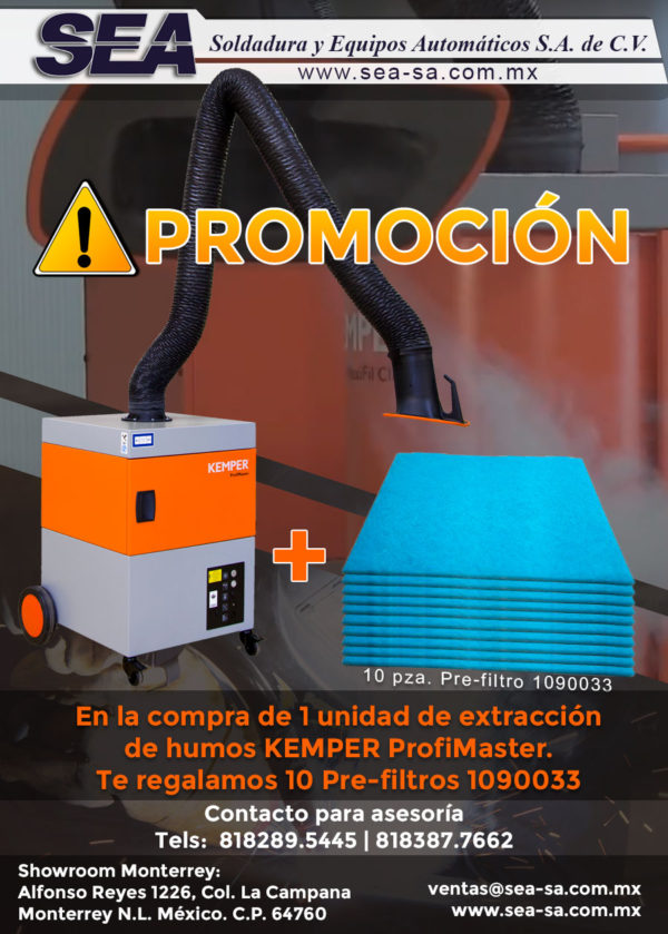 Promoción KEMPER ProfiMaster | sea-sa.com.mx